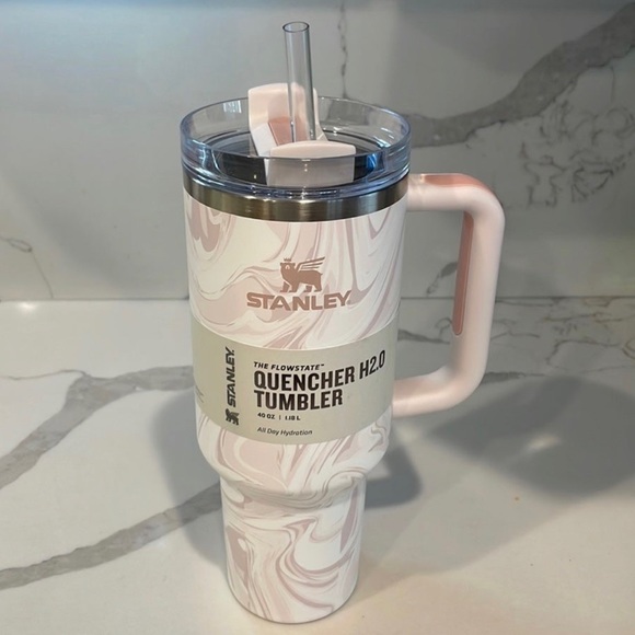 Stanley | Dining | Nwt Rare Rose Quartz Swirl Stanley No Longer ...